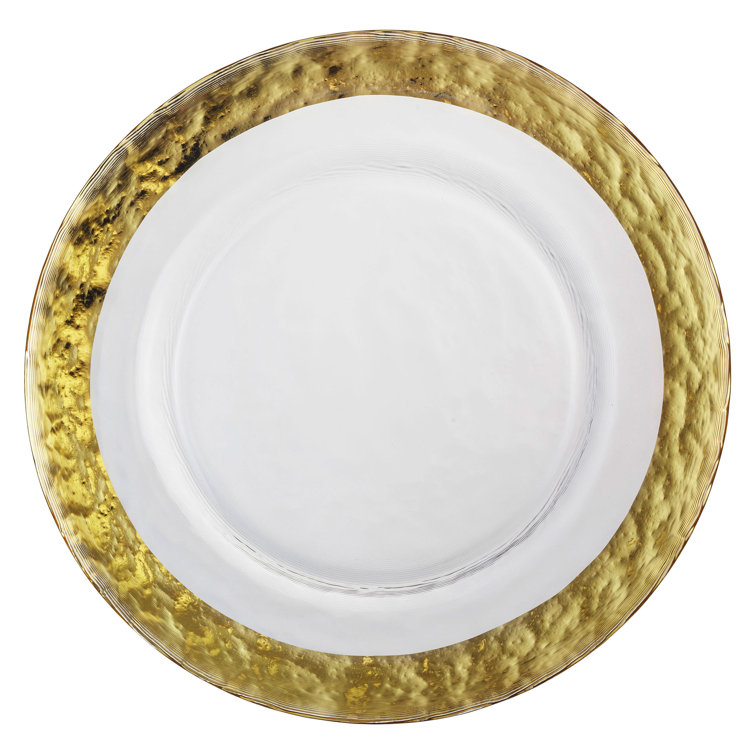 Fairmont Park Ajahnay 20cm Crystal Dinner Plate | Wayfair.co.uk