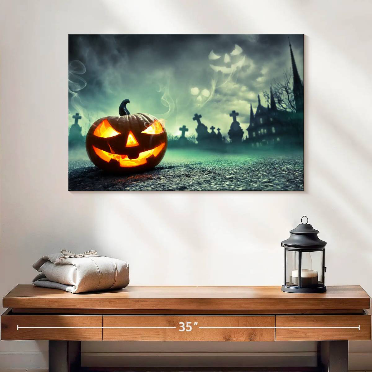 The Holiday Aisle® Cimetière Jack O Lantern - Wayfair Canada