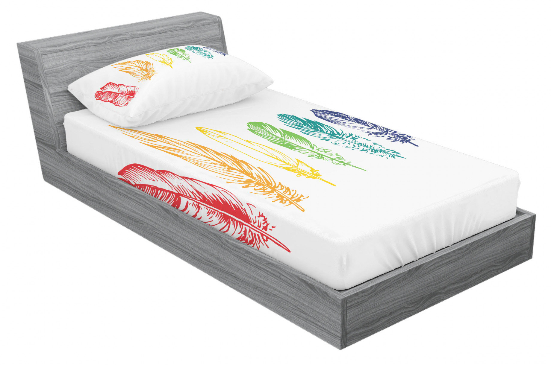 Ambesonne Nature Sheet Set | Wayfair
