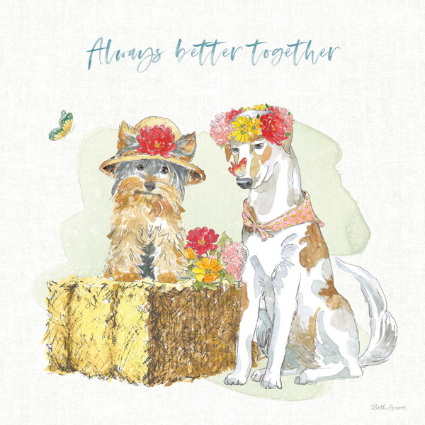 Trinx " Furry Pals III " by Beth Grove - Wayfair Canada