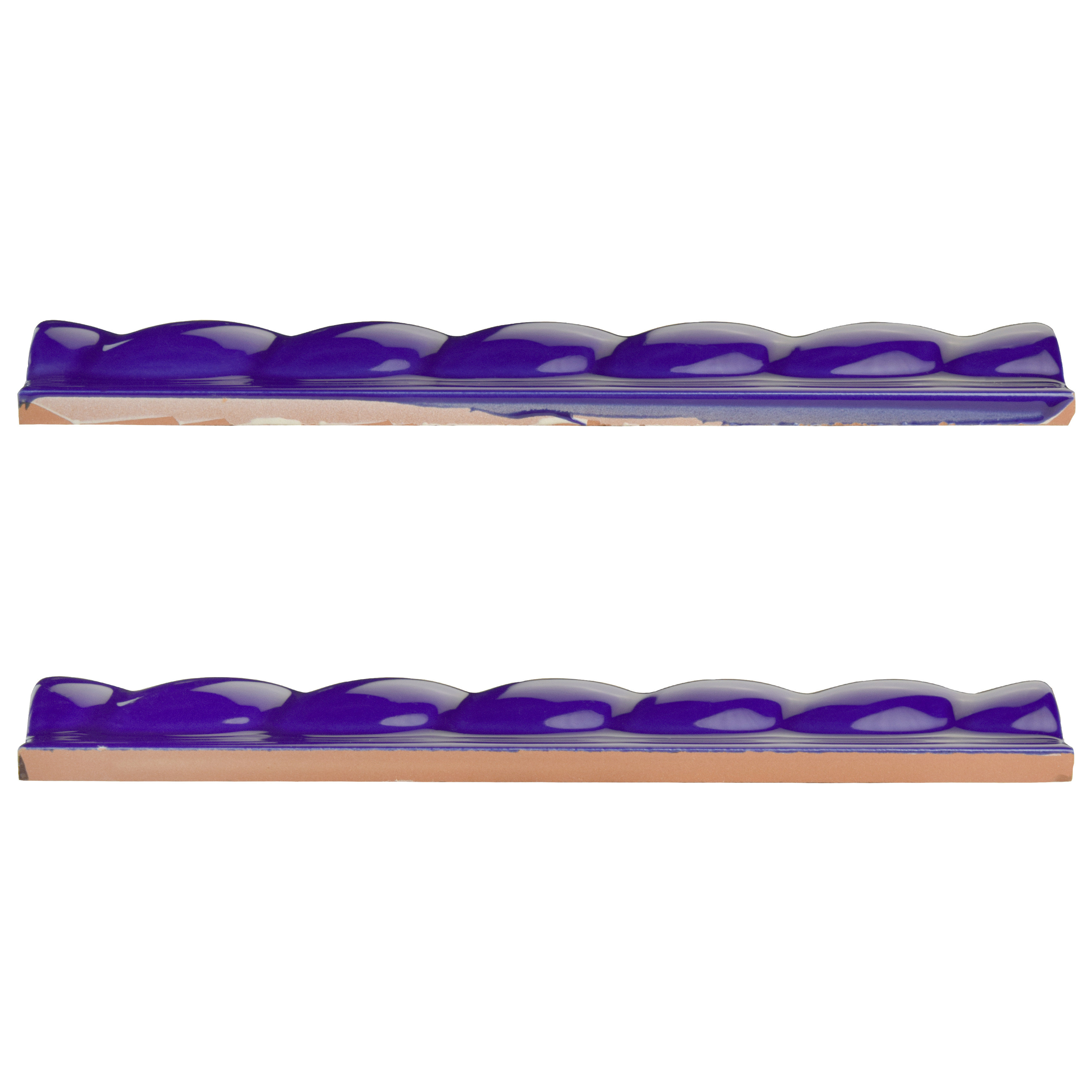 Merola Tile Trenza Grand 2" x 7-7/8" Glossy Ceramic Quarter Round Wall ...