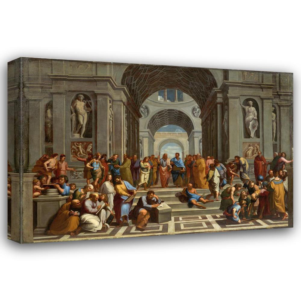 Astoria Grand "School of Athens" by Follower Of Raphael - Gallery Wrap ...