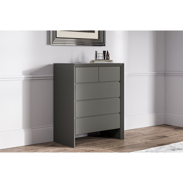Ivy Bronx 5 Drawer 80Cm W Chest Of Drawers | Wayfair.co.uk