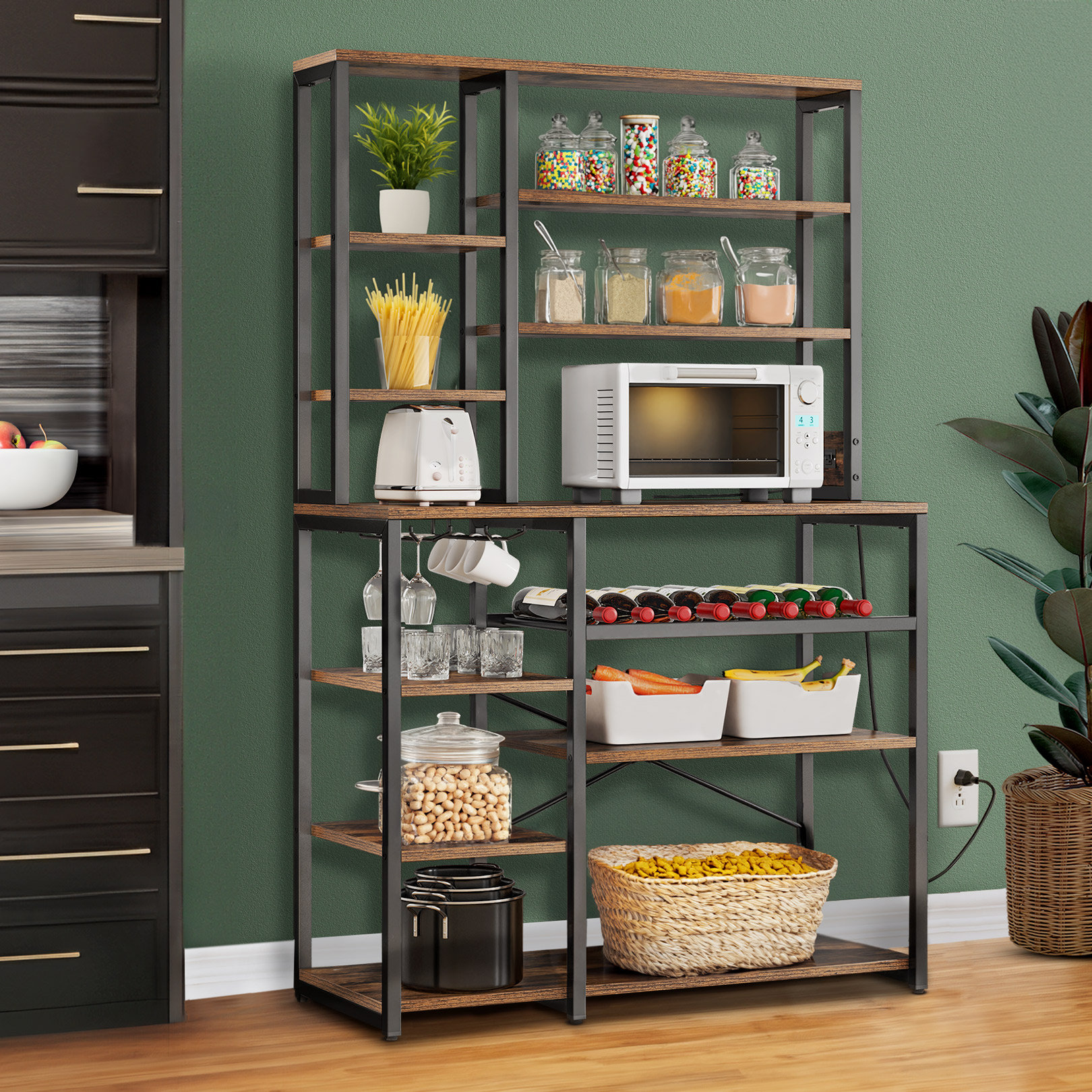 Rebrilliant Neta 39.4'' W Manufactured Wood Shelving Unit - Wayfair Canada