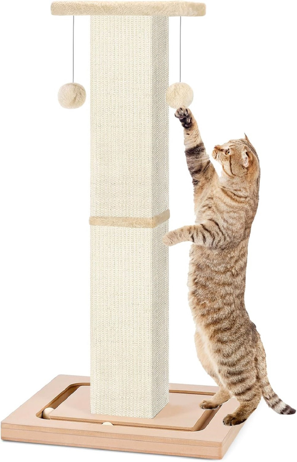 Tucker Murphy Pet™ 33" Tall Cat Scratching Post, Heavy Duty Cat ...