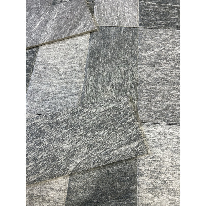 SB TILE AND STONE Vals 6" x 12" Porcelain Stone Look Subway Wall ...