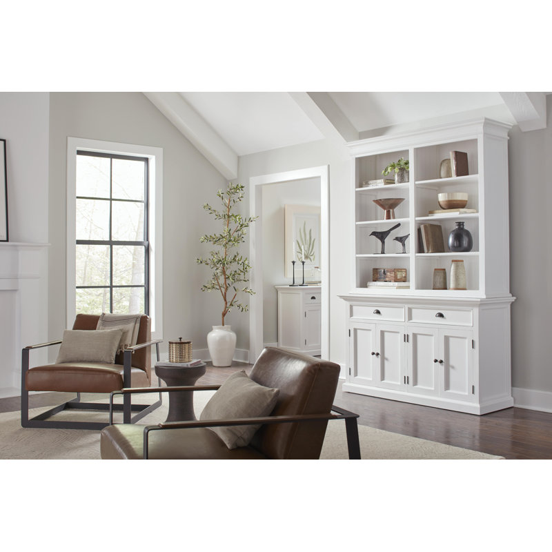 Beachcrest Home Ballinger Storage Bookcase & Reviews | Wayfair