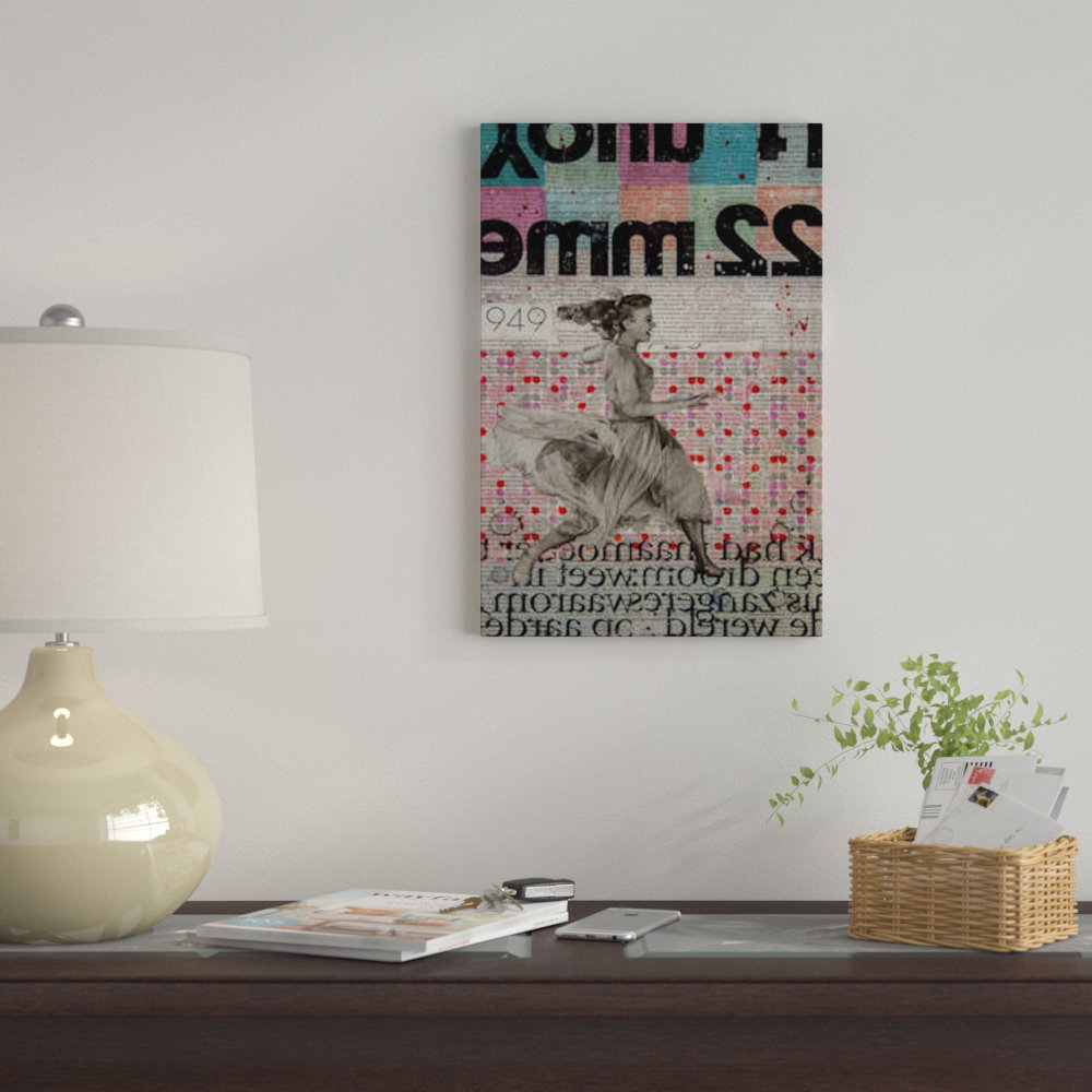 East Urban Home 'Back in Time' Graphic Art Print on Canvas | Wayfair