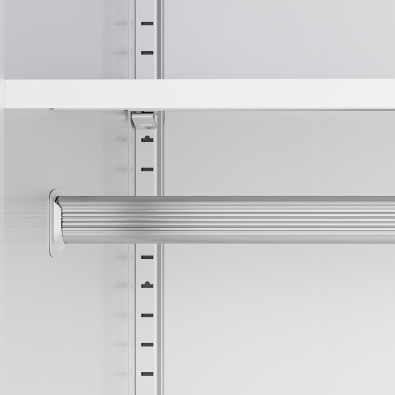 Latitude Run® Andelin 71" Steel Wardrobe & Reviews | Wayfair