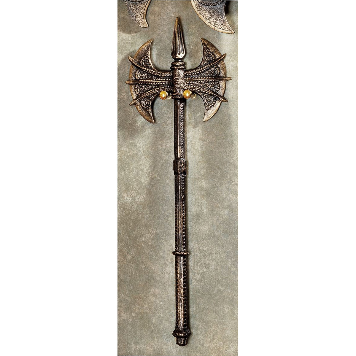 Design Toscano Violet-le-Duc Double Sided Display Battle Axe Wall Décor ...
