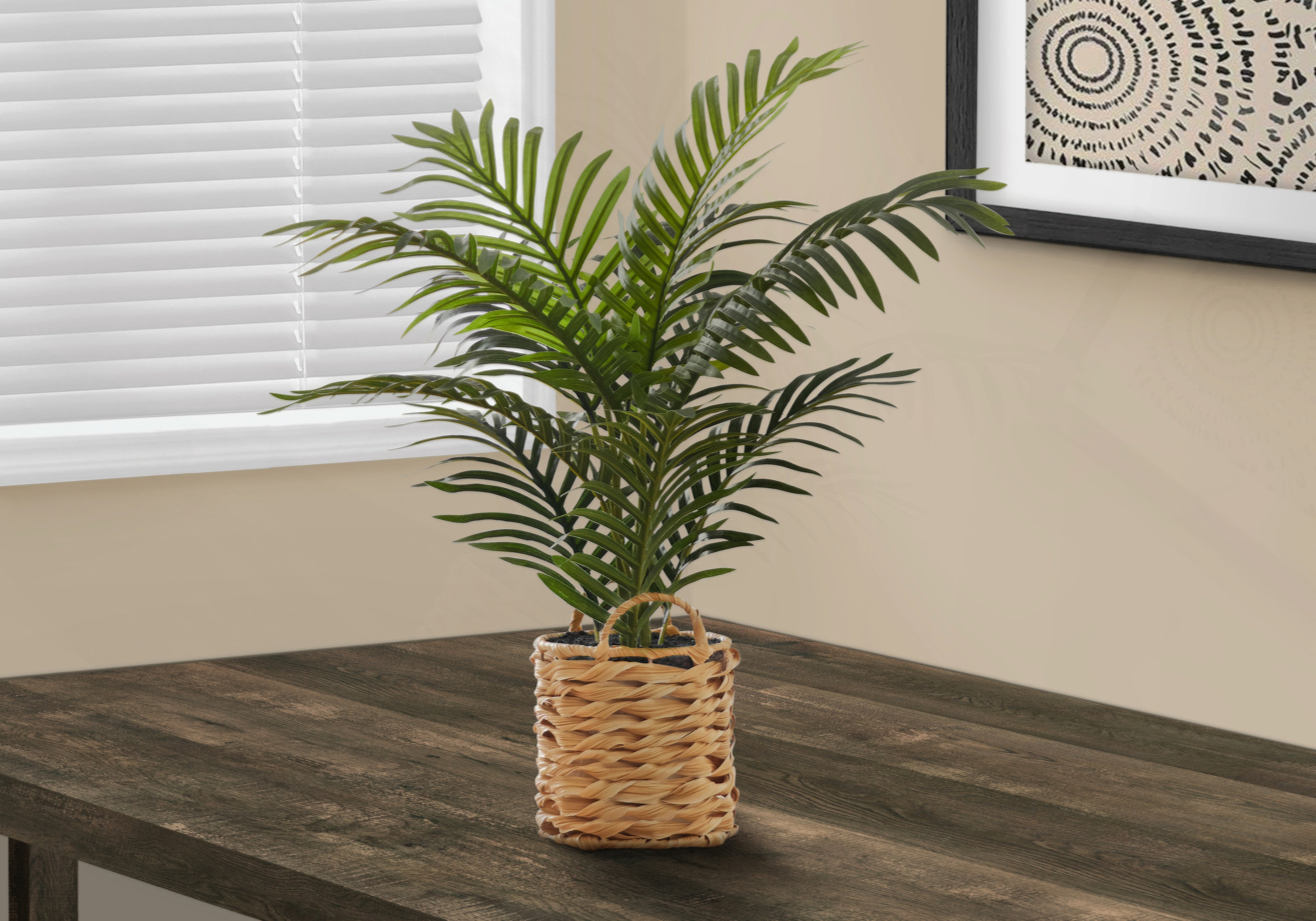 Bay Isle Home™ Artificial Plant, Palm, Indoor, Faux, Fake, Table, Floor ...