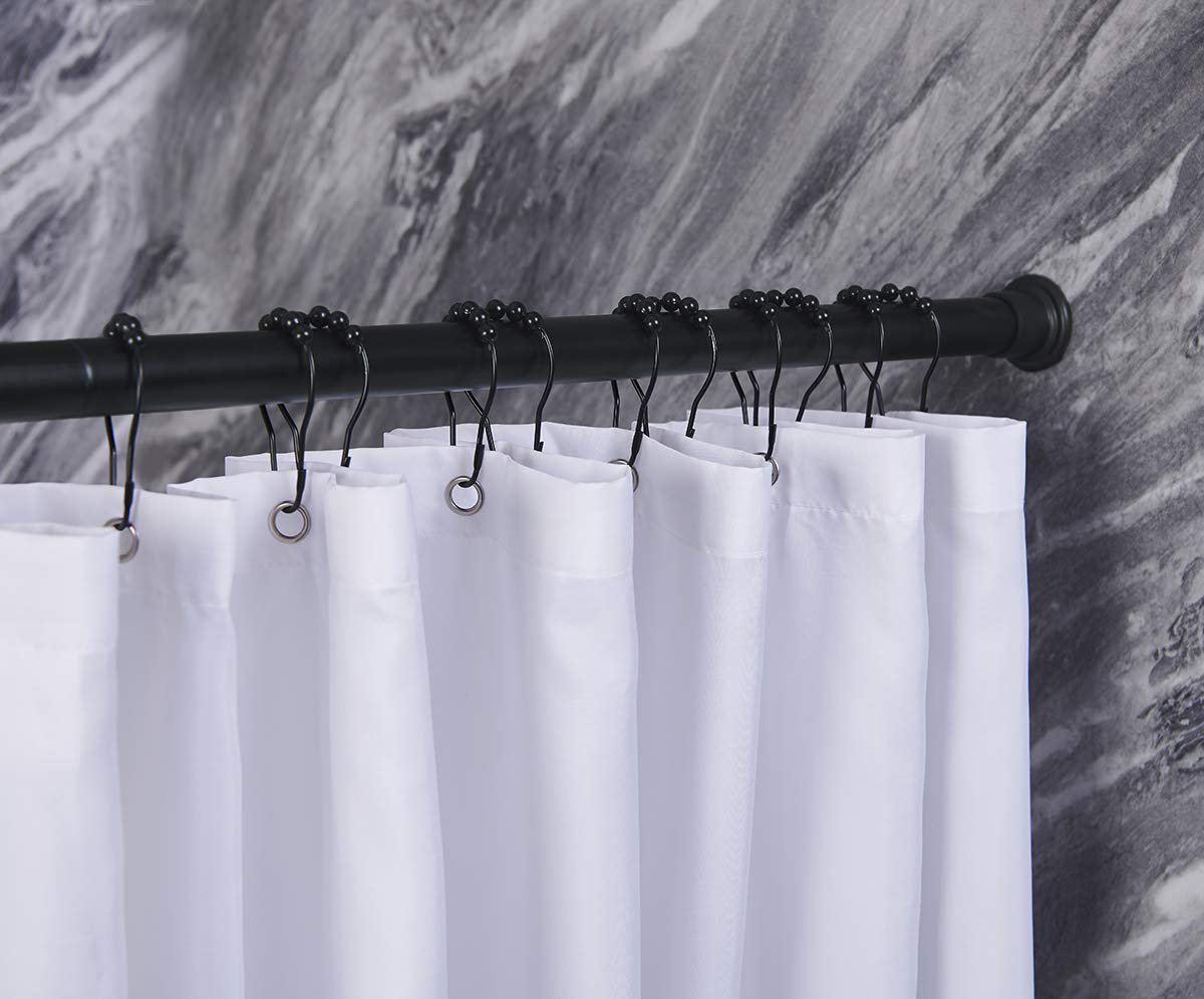 Porisen 83'' Tension Mounted Shower Curtain Rod | Wayfair