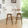 George Oliver Kelsch Swivel Bamboo Counter Stools and Bar Stools ...