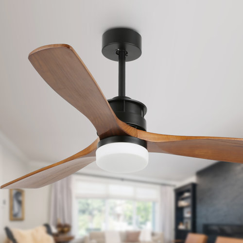 Retractable Blades Ceiling Fans You'll Love | Wayfair