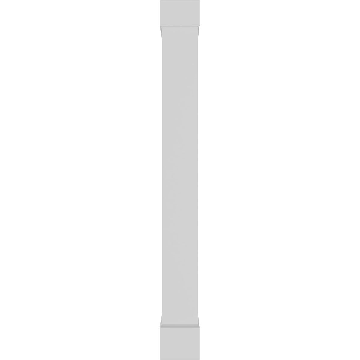 Ekena Millwork Square Non-Tapered Smooth PVC Endura-Craft Column Wrap ...