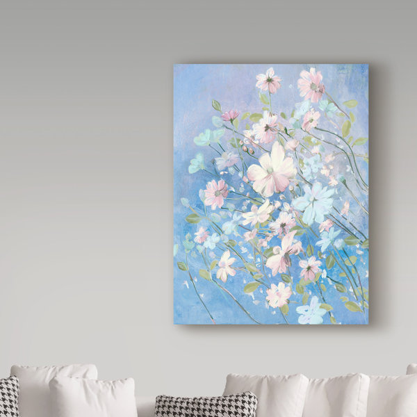 Ophelia & Co. 'Spring Morning in Blue' Acrylic Painting Print on ...