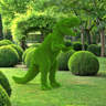 Decor Factory Studio Outdoor Tyrannosaurus Rex T-Rex Topiary Green ...