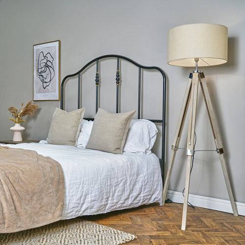 Ebern Designs Wemple 143cm Matt Tripod Floor Lamp & Reviews | Wayfair.co.uk