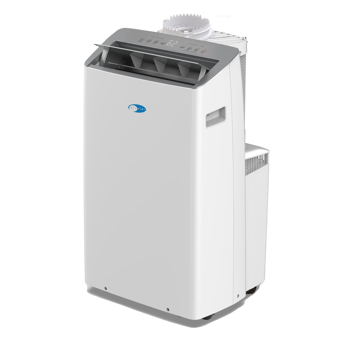 Whynter 14000 BTU Inverter Dual Hose Portable Air Conditioner and Heat ...