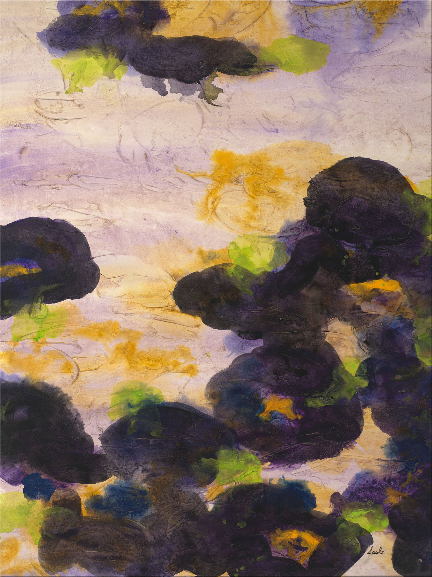 RFA Decor The Pond 2 by Larry Laslo - Wrapped Canvas Painting | Wayfair