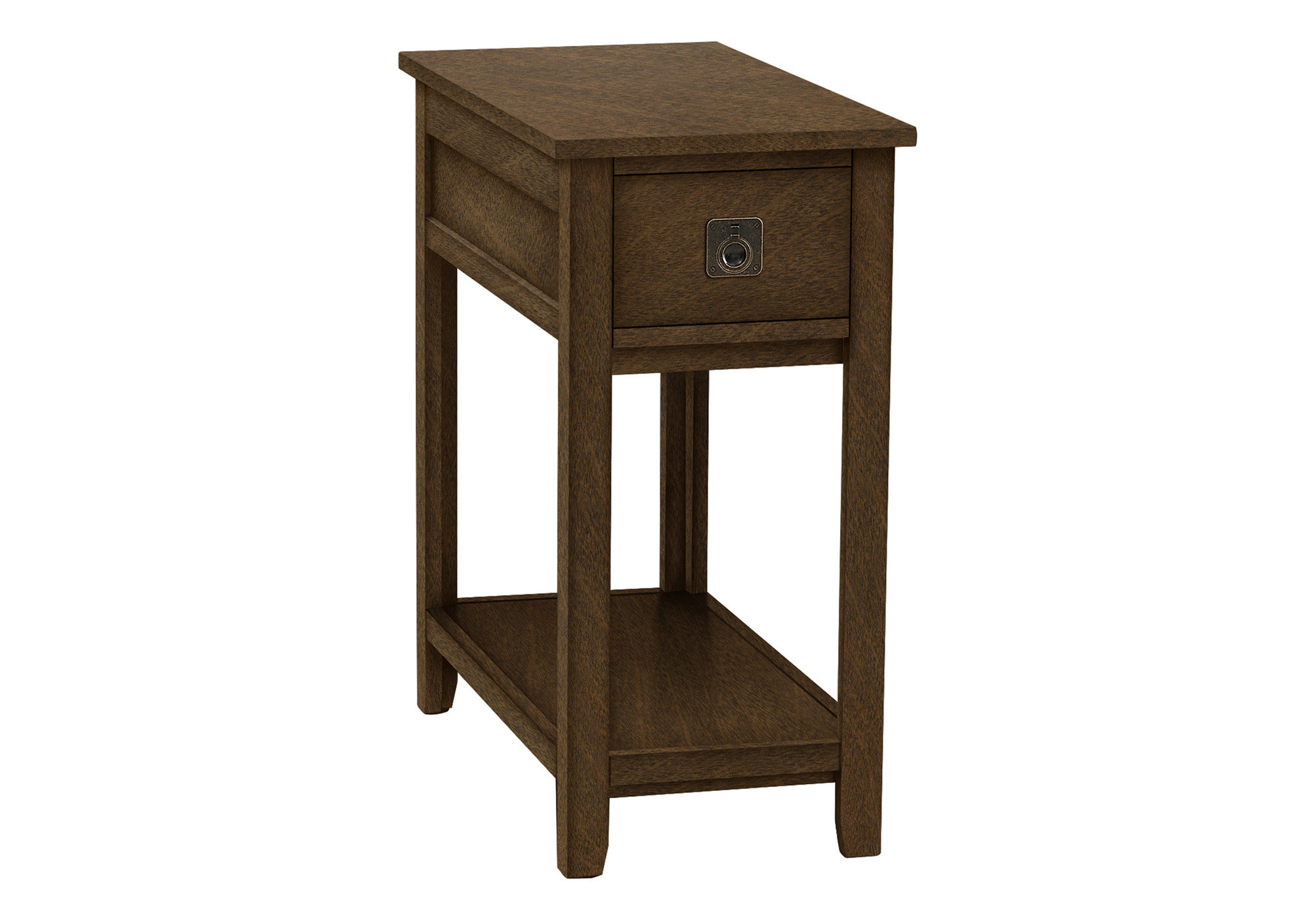 George Oliver Accent Table, 2 Tier, Side Table,Storage Drawer | Wayfair