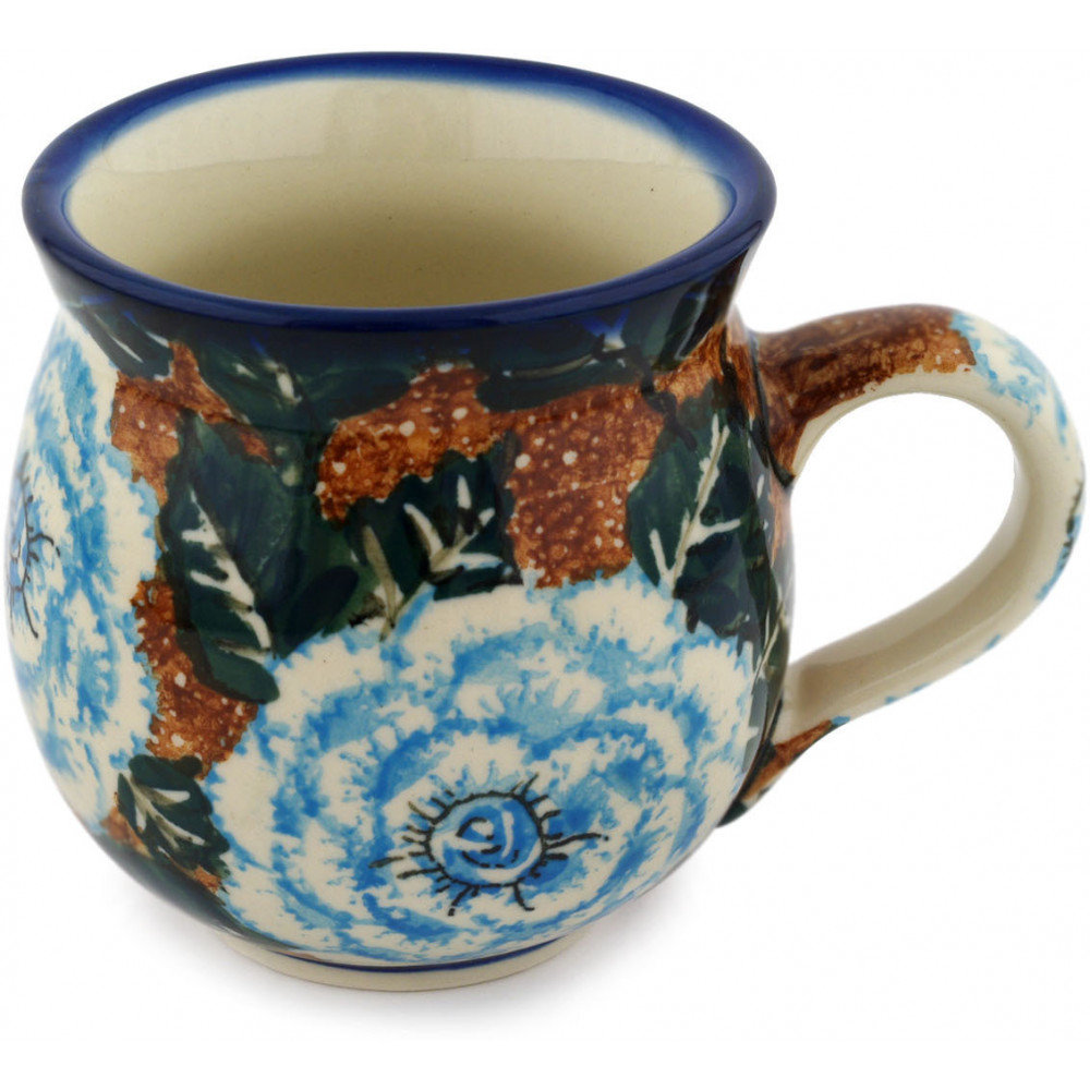 Polmedia Polish Pottery 12 Oz Stoneware Bubble Mug - Bluemings | Wayfair