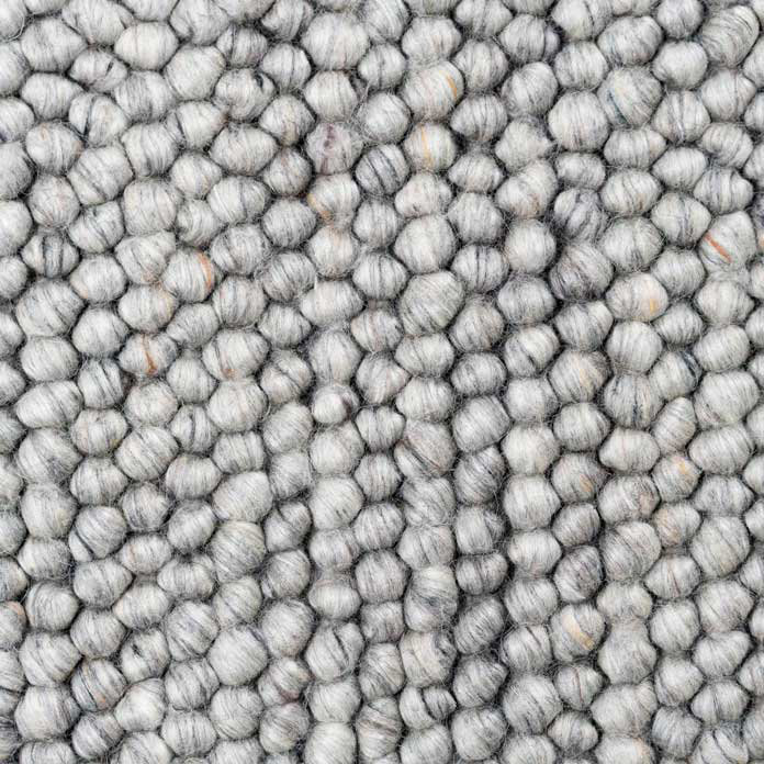 Highland Dunes Lanna Grey Bobble Wool Rug | Wayfair.co.uk