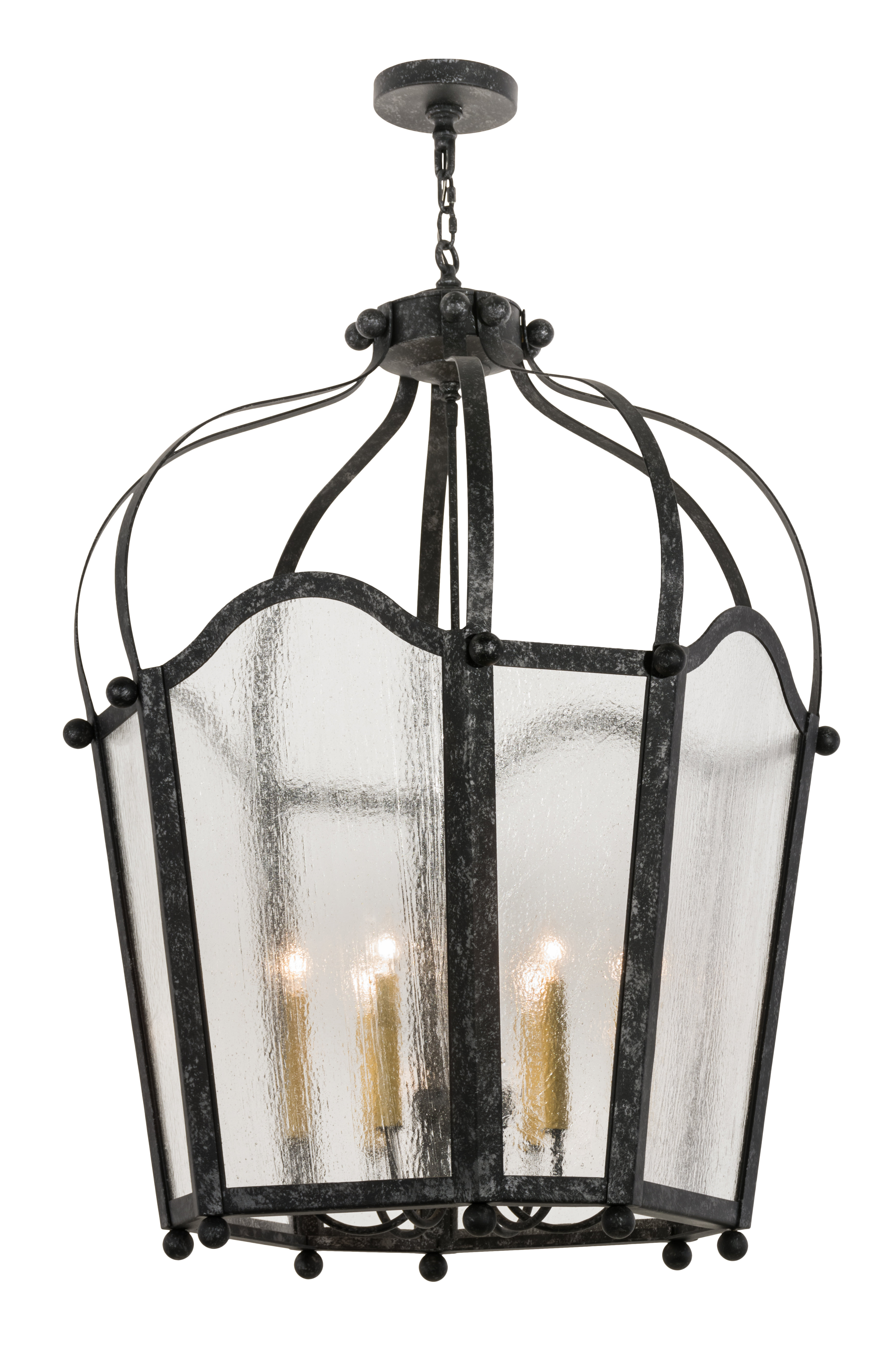 2nd Ave Lighting Citadel 32" W 6 Light Pendant | Wayfair