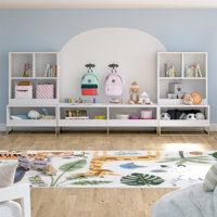 Little Seeds Charlie Kids' Multi-Use Toy Storage Organizer & Bookcase ...
