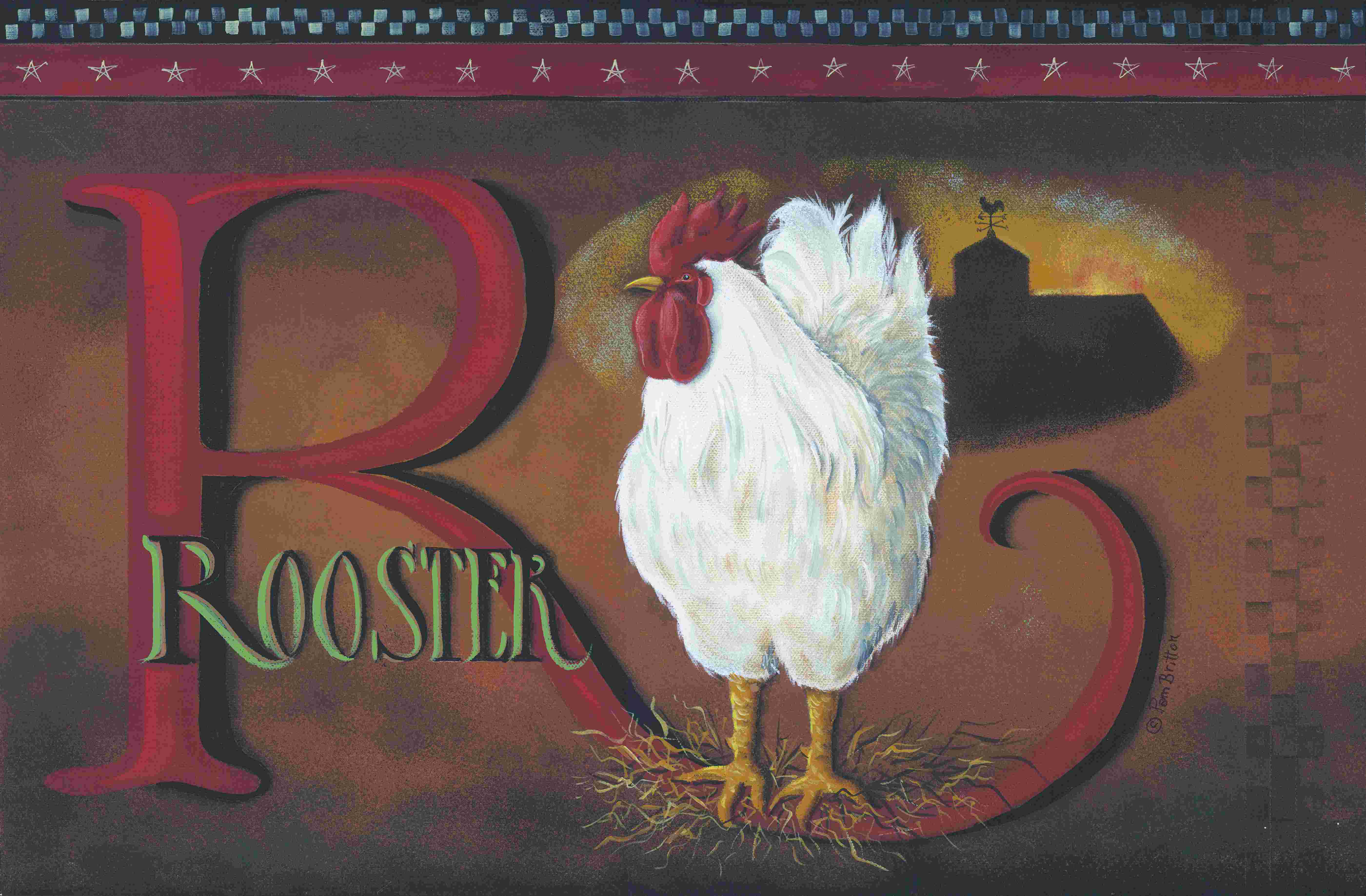 August Grove Proud Rooster - Wrapped Canvas Print - Wayfair Canada