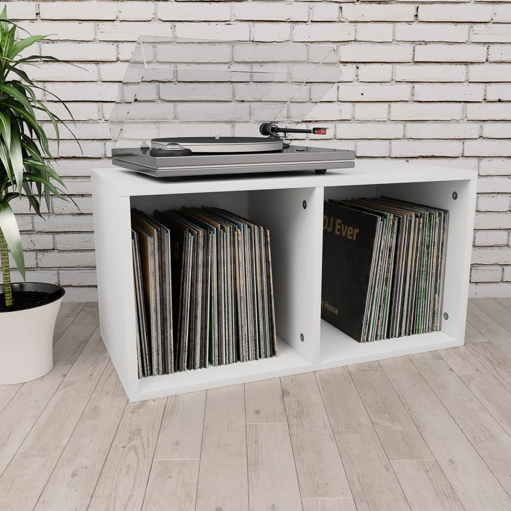 Latitude Run® Vinyl Record Cabinet Record Holder Stand Vinyl Organizer ...