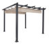 Coolaroo Aurora 9' W x 9' D Aluminum Pergola with Canopy & Reviews ...