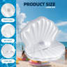 DESIGN SHOP BY SHELL Inflatable Seashell Swimming Pool 55 Inch ...