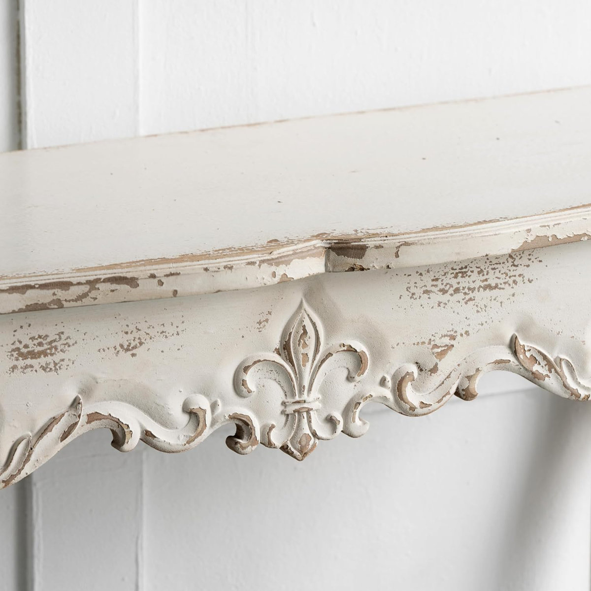 Ophelia & Co. Distressed Console Table, 46" Decorative Foyer Table ...