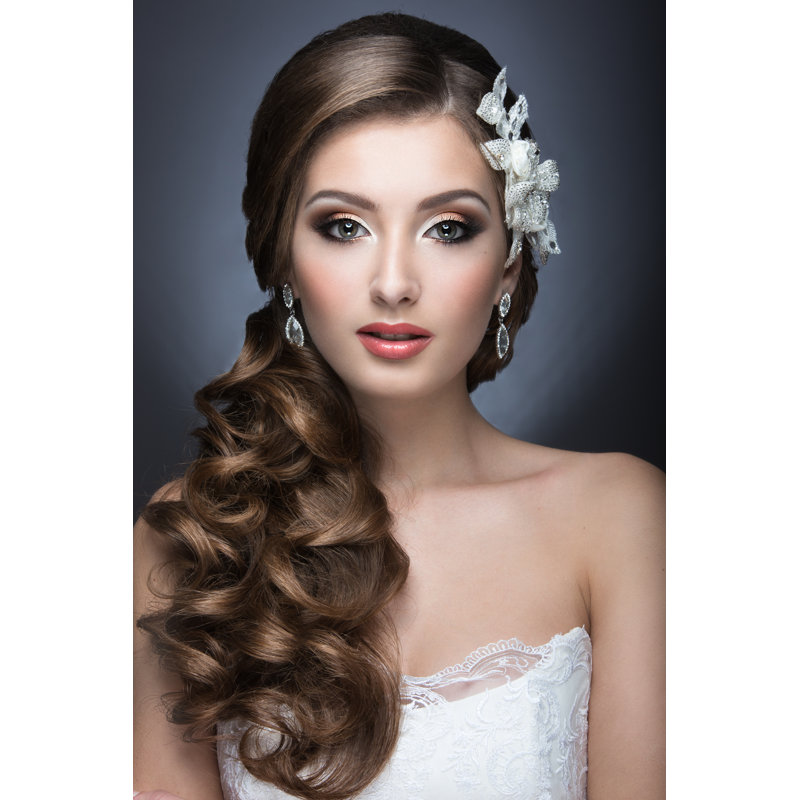 Mercer41 Beautiful Woman by Kobrin_Photo - Wrapped Canvas Photograph ...