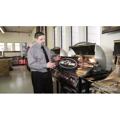 Cal Flame P4 Stainless Steel 4-Burner Liquid Propane BBQ Bundle | Wayfair