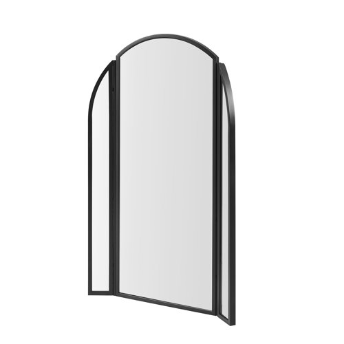 Latitude Run® Modern Hinge Arched Mirror | Wayfair