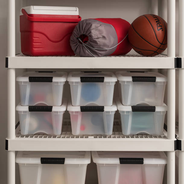 Rebrilliant Varela 36'' W Metal Height -Adjustable Shelving Unit ...