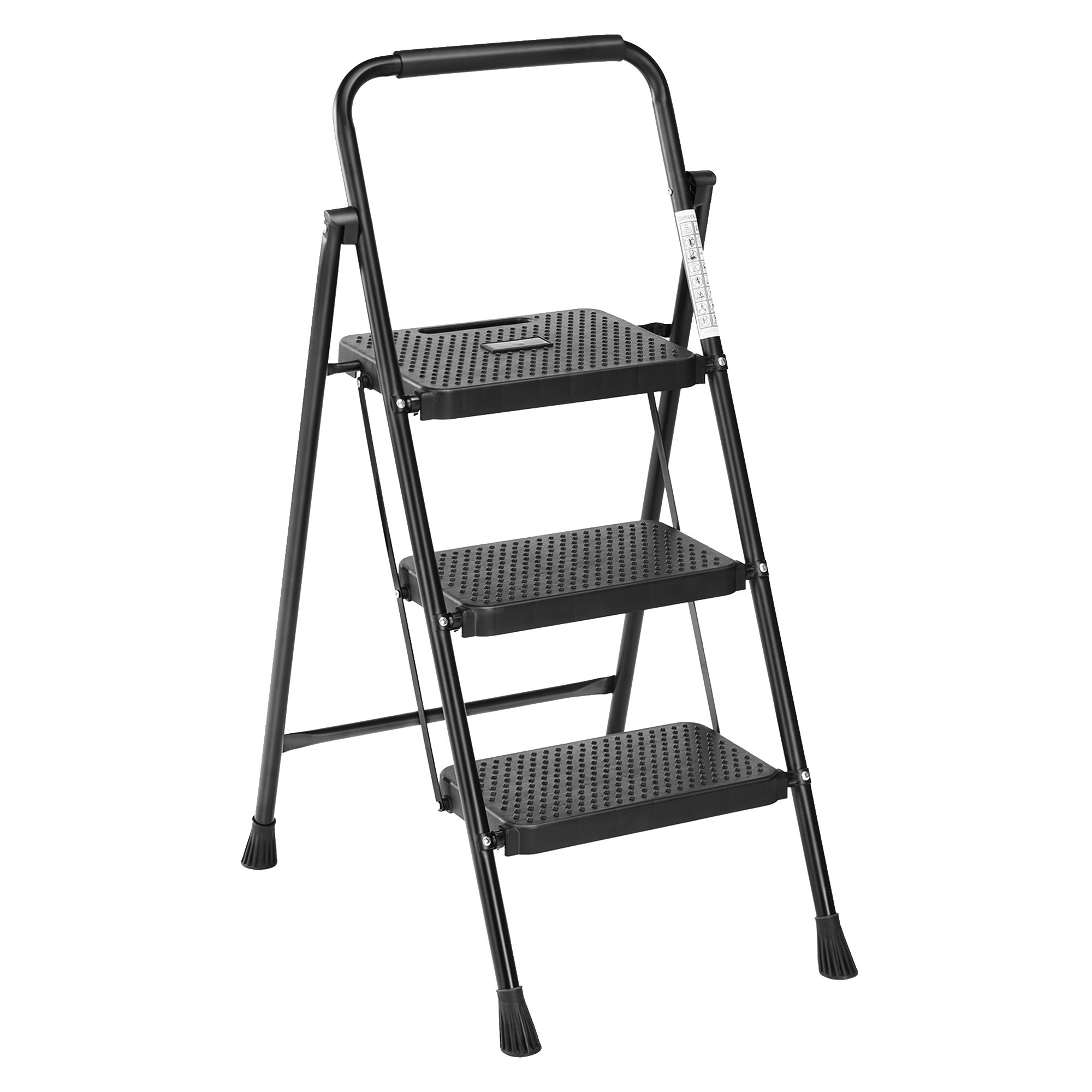 WFX Utility™ 3 - Step Aluminum Folding Small Step Ladder | Wayfair