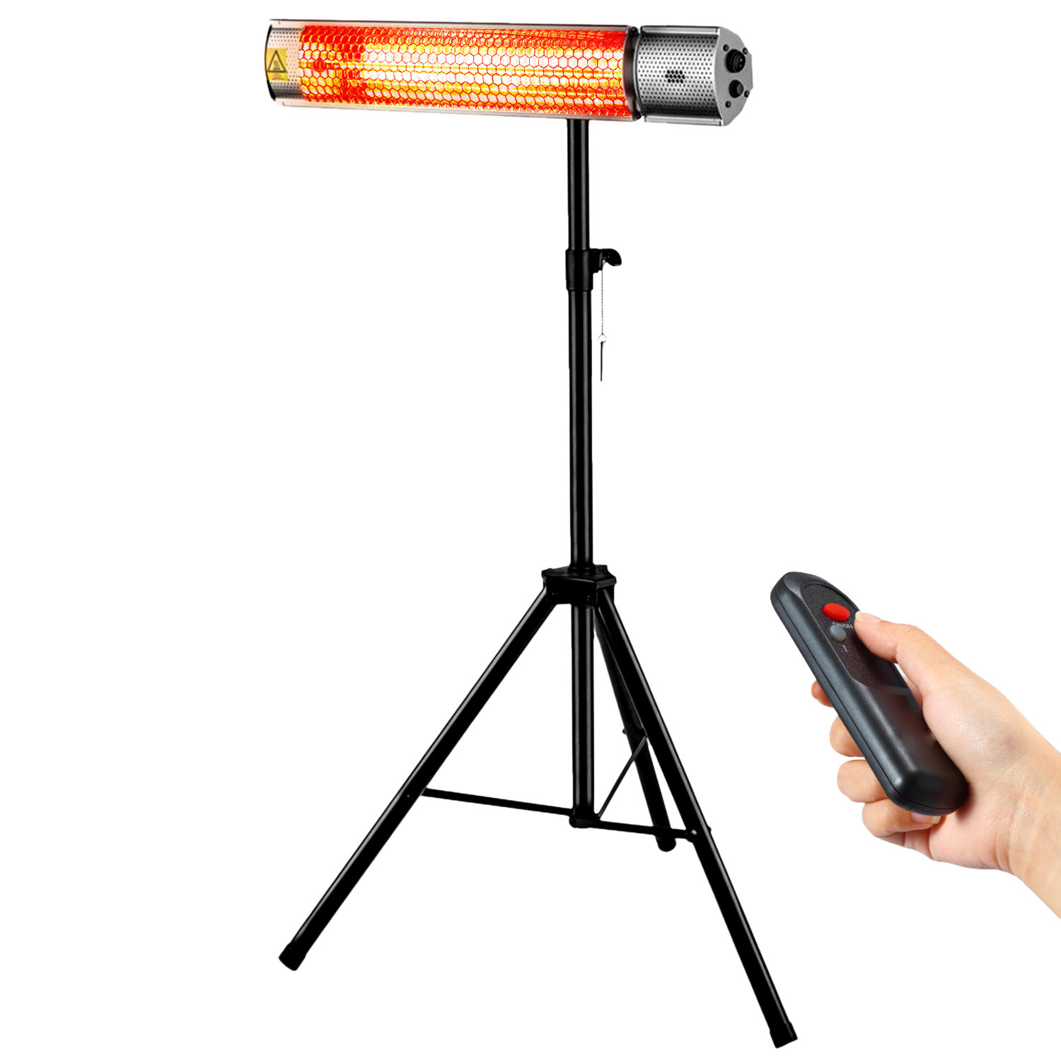 ECONO HOME 1500 Watt Electric Standing Patio Heater & Reviews - Wayfair ...