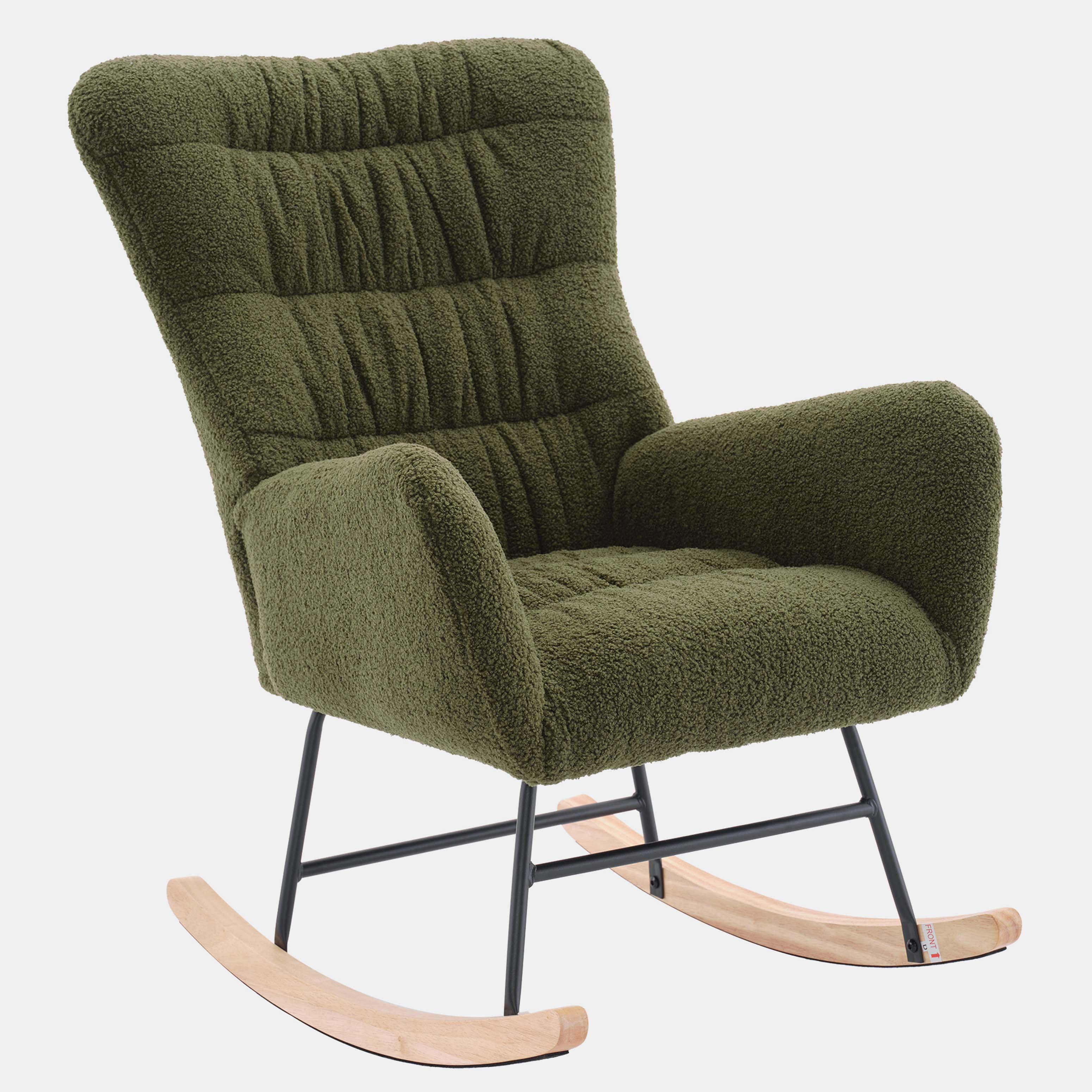 Ivy Bronx Lezah Teddy Rocking Chair | Wayfair