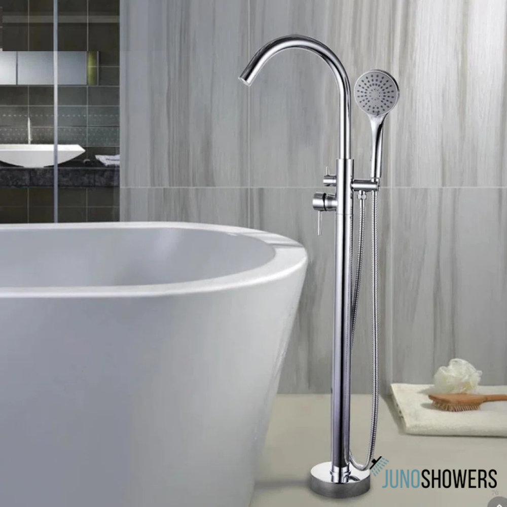 Juno Showers Matte Black Bathroom Sink Faucet with Minimalist Design ...
