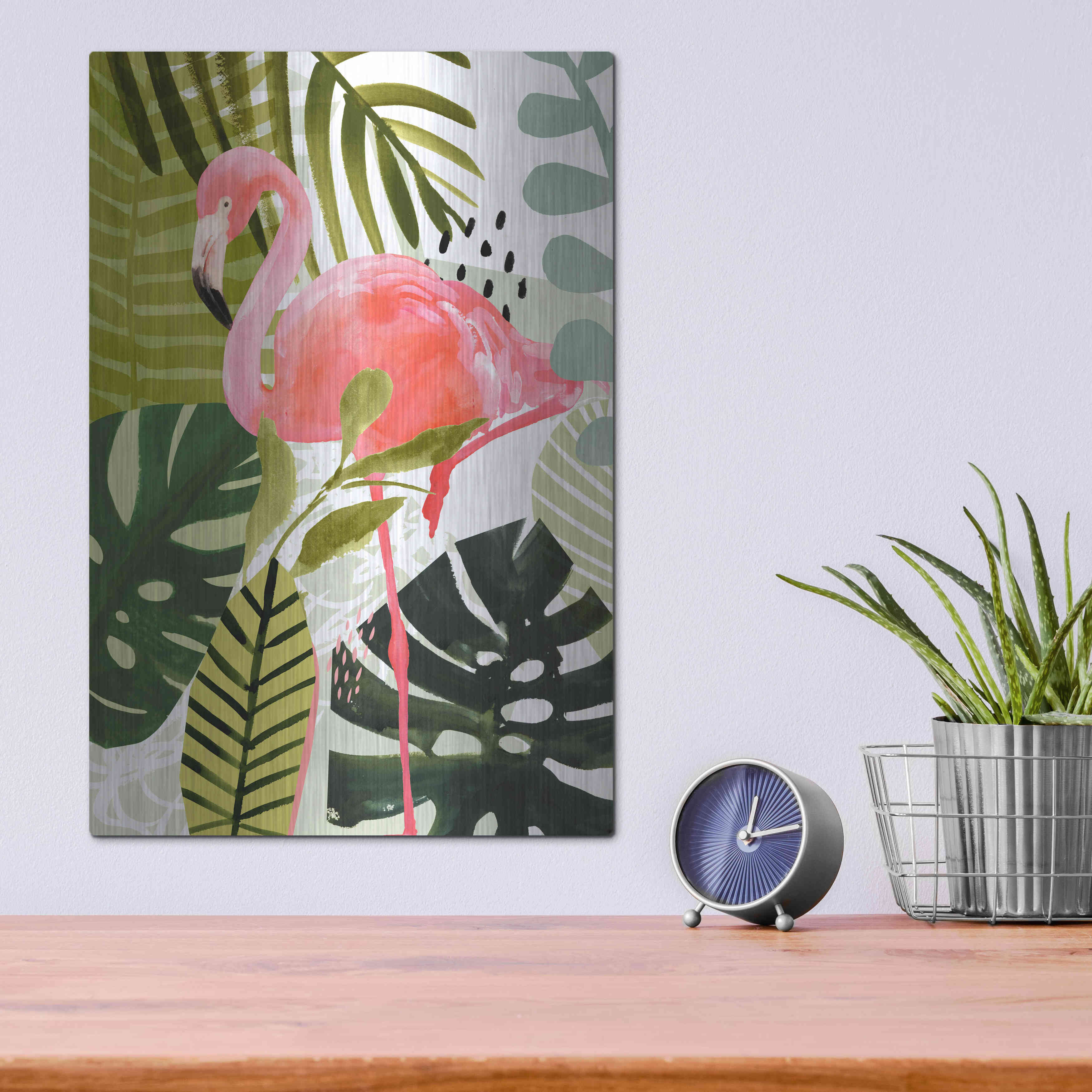 Bay Isle Home™ " Flamingo Forest I " by Victoria Borges on | Wayfair