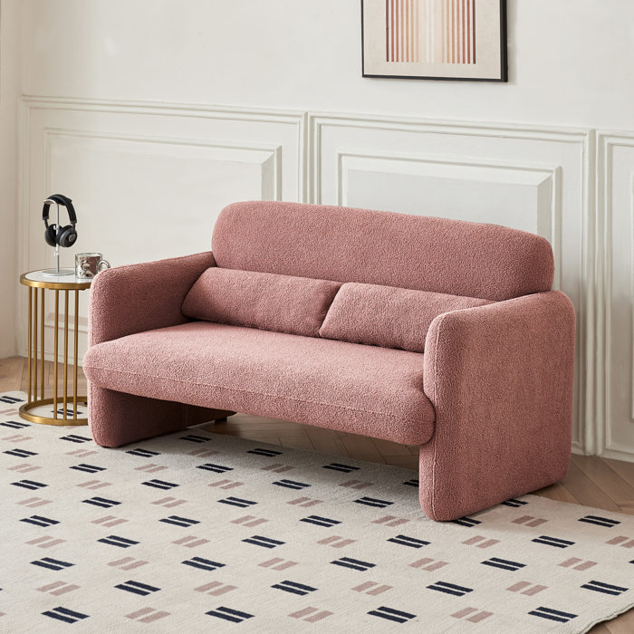 Ebern Designs Petruna 59.06'' Upholstered Loveseat & Reviews | Wayfair