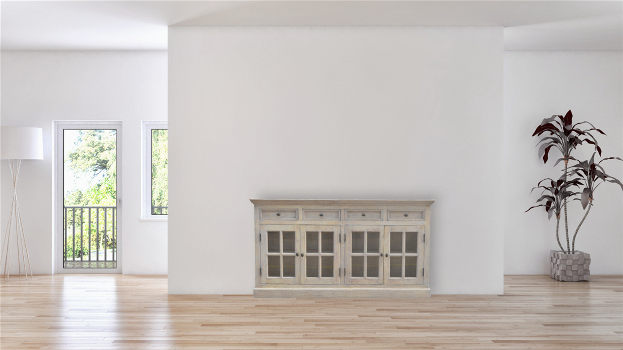 Lark Manor™ Sophisticated Glazed Sideboard for Stylish Home Enhancement ...