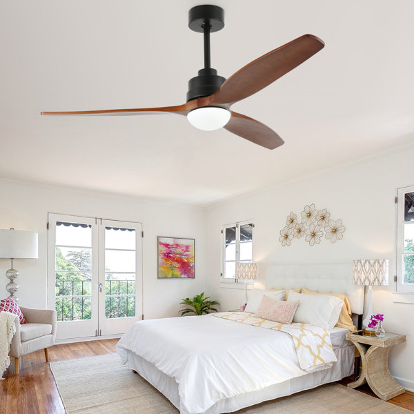 Wrought Studio Katalyna 120'' Ceiling Fan with LED Lights | Wayfair