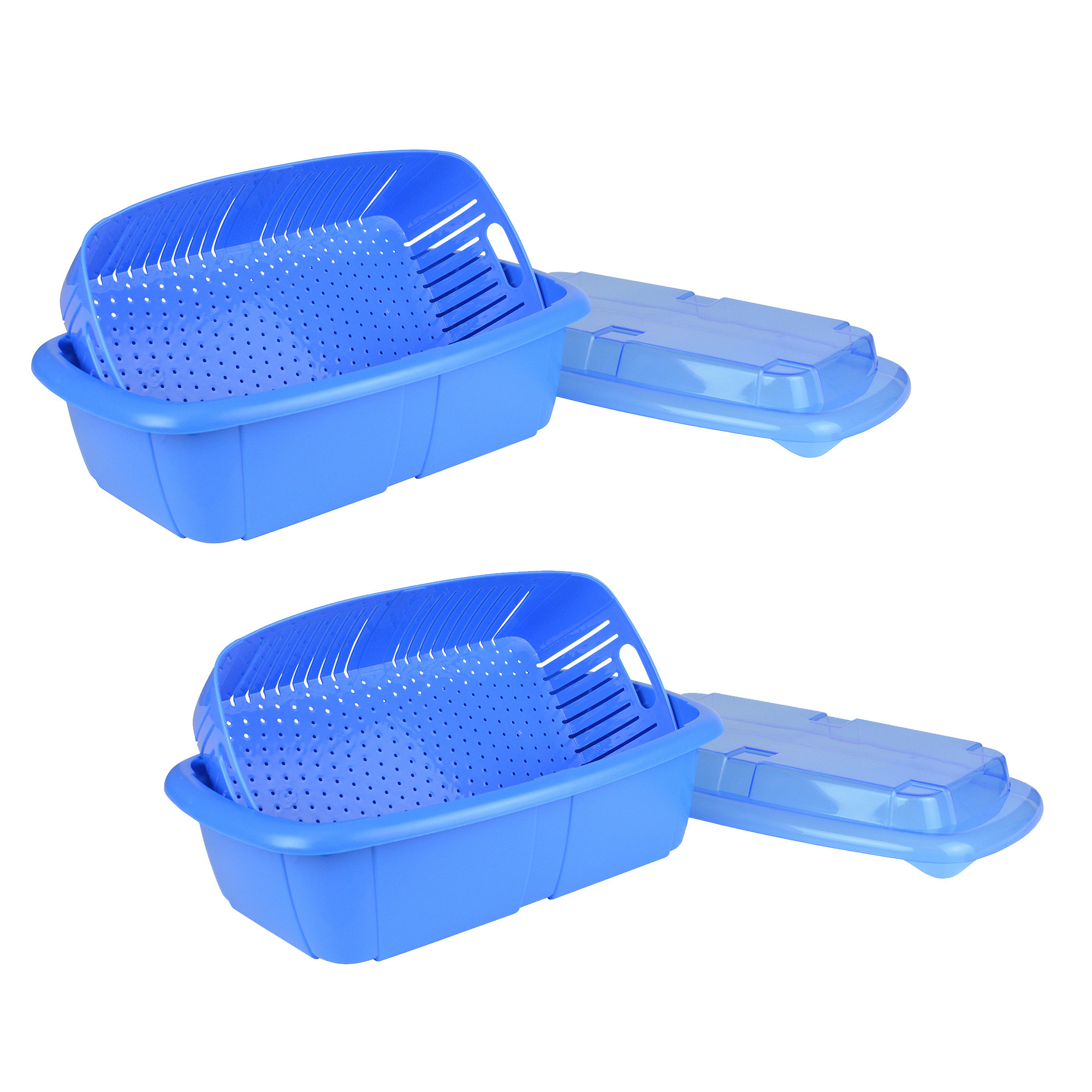 Prep & Savour Fruit Saver Basket Apricot - Set Of 2 | Wayfair