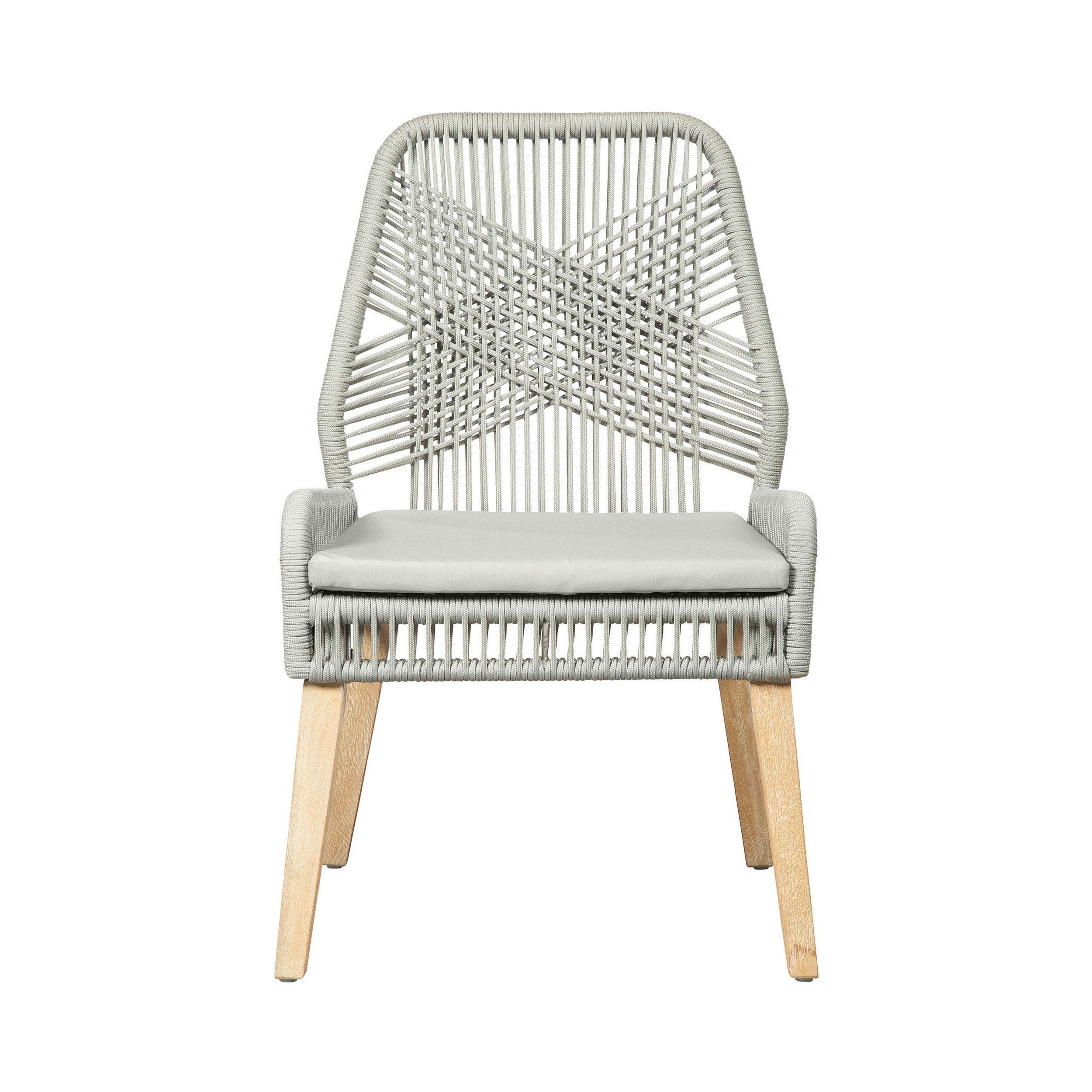 Bayou Breeze Chaskel Upholstered Solid Wood Cross Back Side Chair | Wayfair