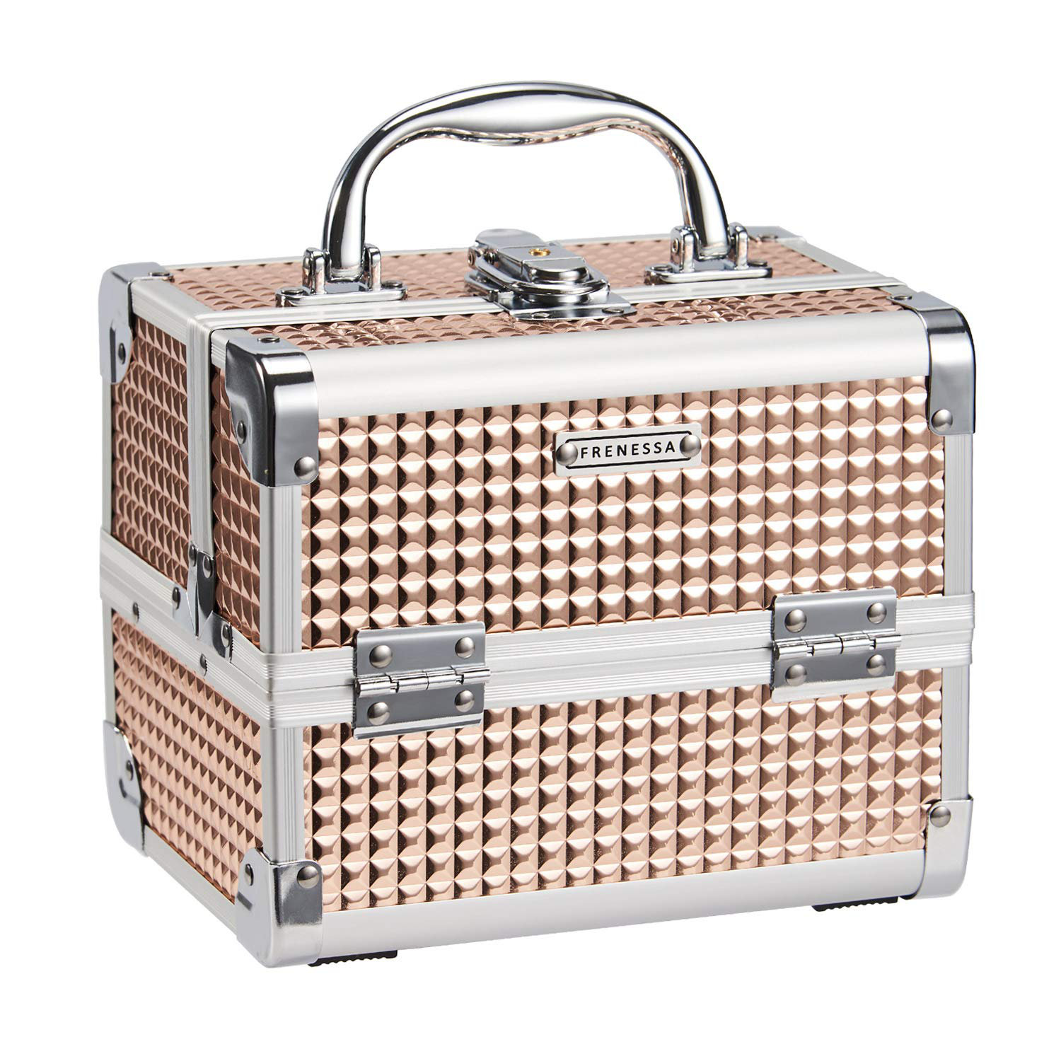Wildon Home® Makeup Train Case Portable Cosmetic Box Jewellery ...