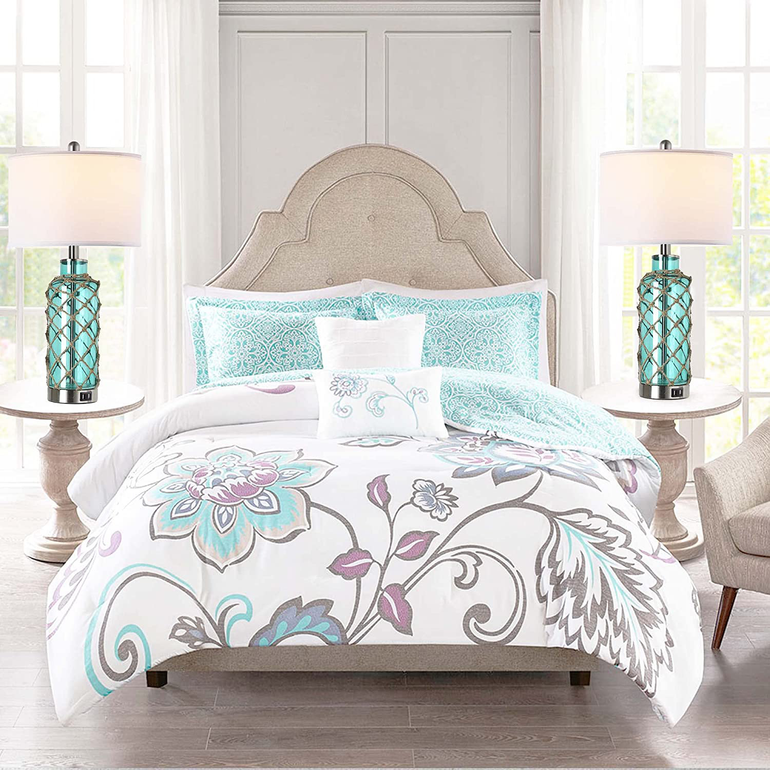 Rosecliff Heights Barrucco Metal USB Table Lamp | Wayfair